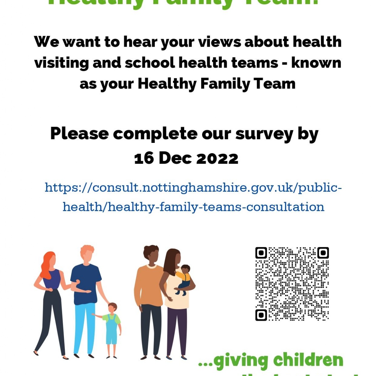 Sutton Road Primary School and Nursery - Healthy Family Team survey